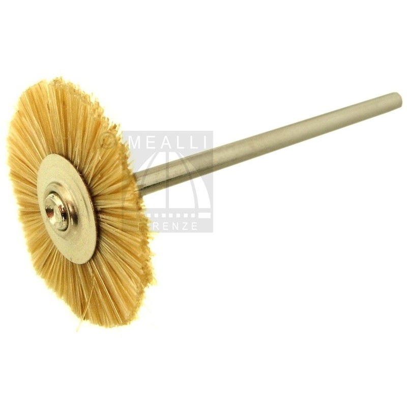 Rotellina setola bianca forte Ø 22 mm