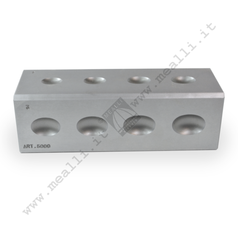 Hardened steel Oval Dapping Block