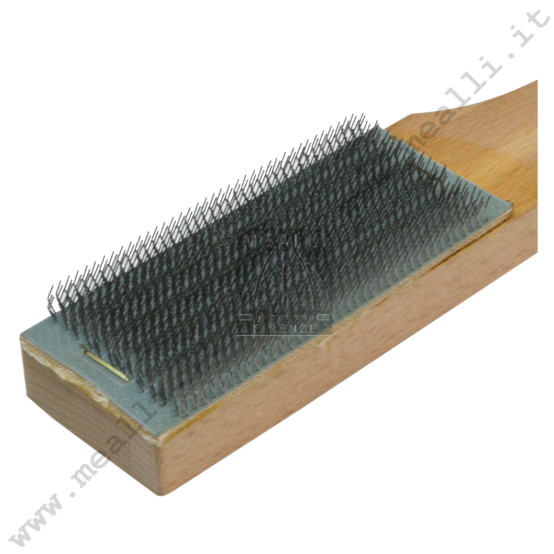 Brush for cleaning files